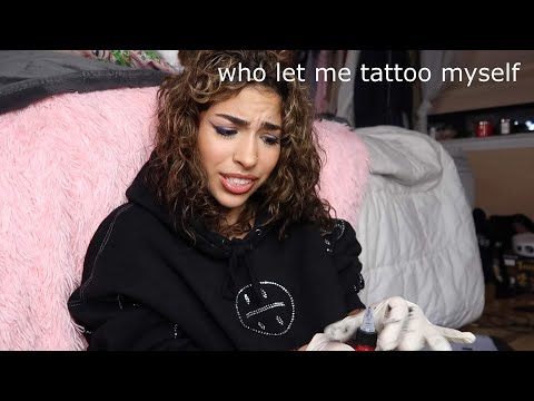 so i bought a tattoo kit and this is what happened...