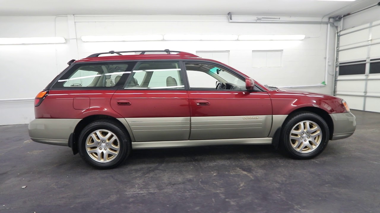2002 Subaru Outback 2.5 Limited | Regatta Red Pearl | 27607972 ...