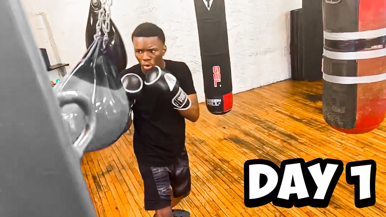 DAY 1: HateCaps Trains for Adin Ross Boxing Match (Full Stream) - YouTube