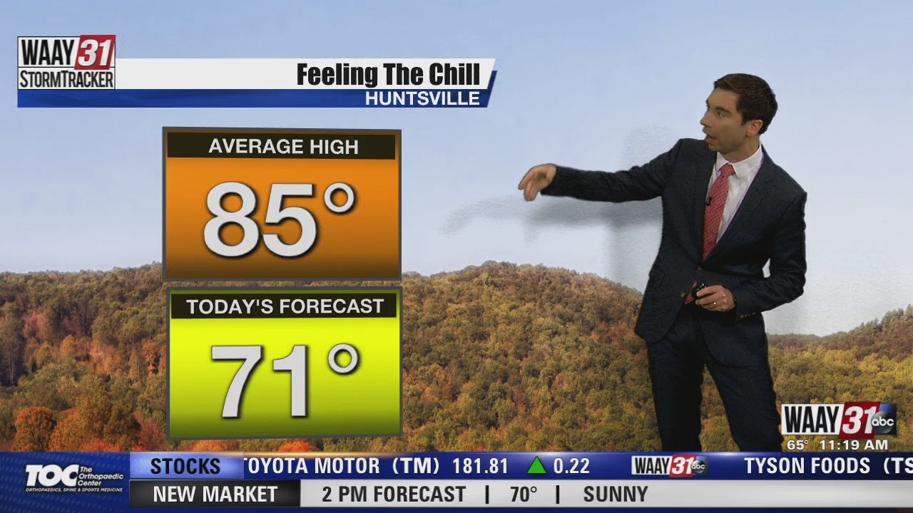 Rob Elvington's Thursday, September 23 Midday North Alabama Weather ...