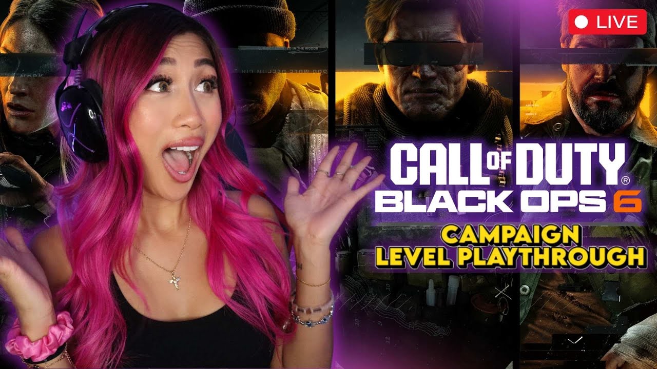 🔴LIVE!🎉 1ST YOUTUBE PARTNER STREAM + BLACK OPS 6 CAMPAIGN GAMEPLAY ...