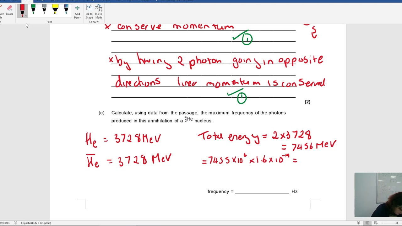 Question 6 Particle physics - YouTube