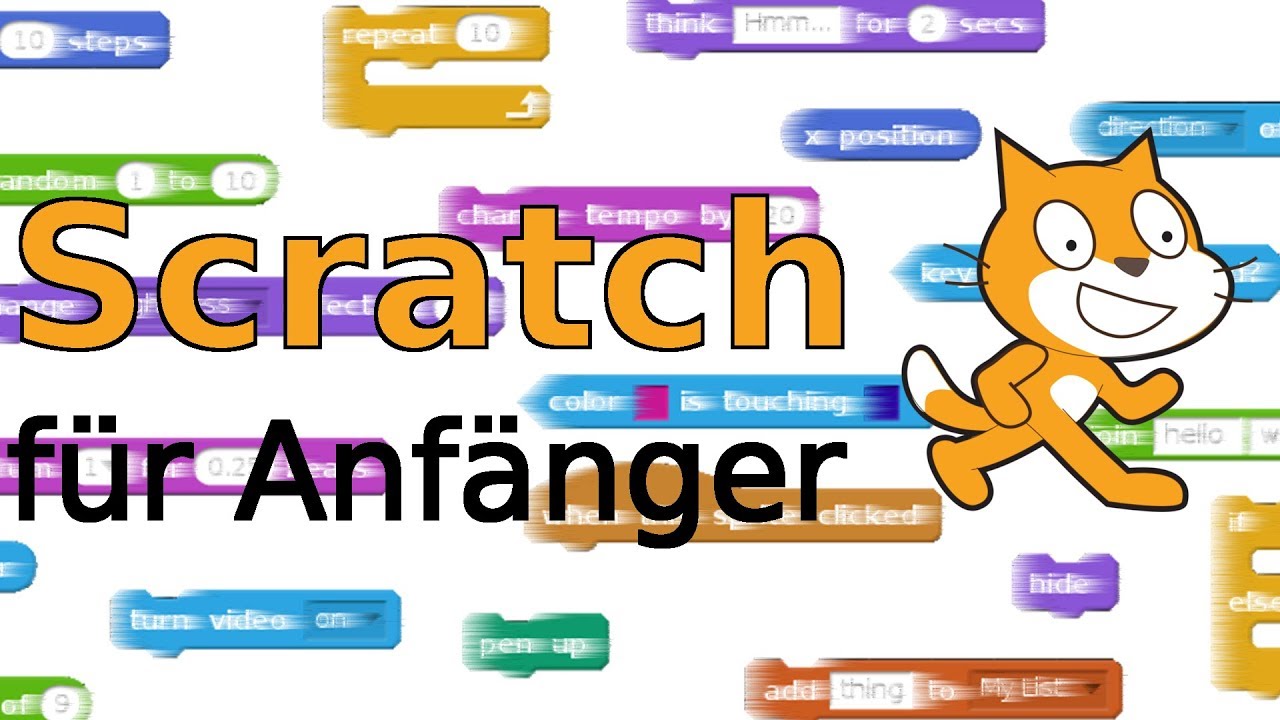 Scratch #03 - Variablen und Input | Anfänger Tutorial (deutsch) - YouTube