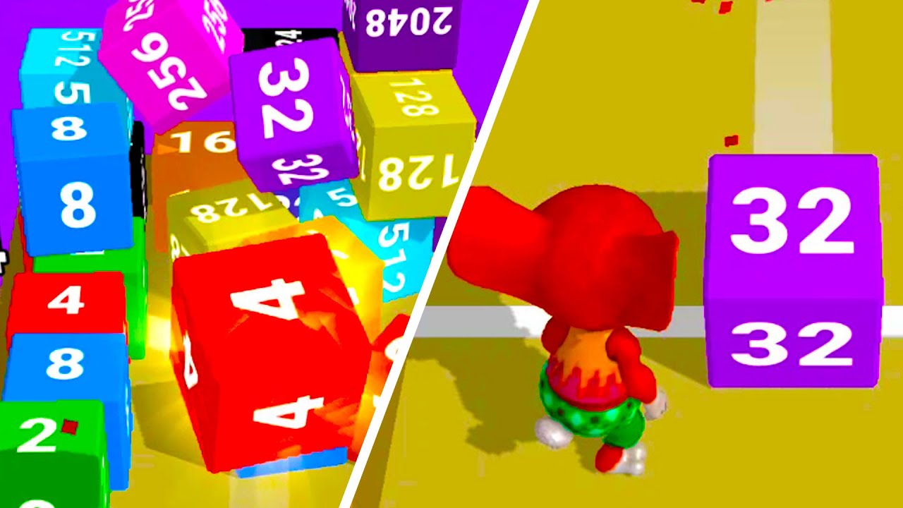 Mega Cube: New Merge Game - Gameplay Walkthrough - YouTube