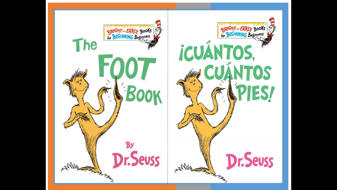 Story Time: The Foot Book by Dr.Seuss (Bilingual) - YouTube