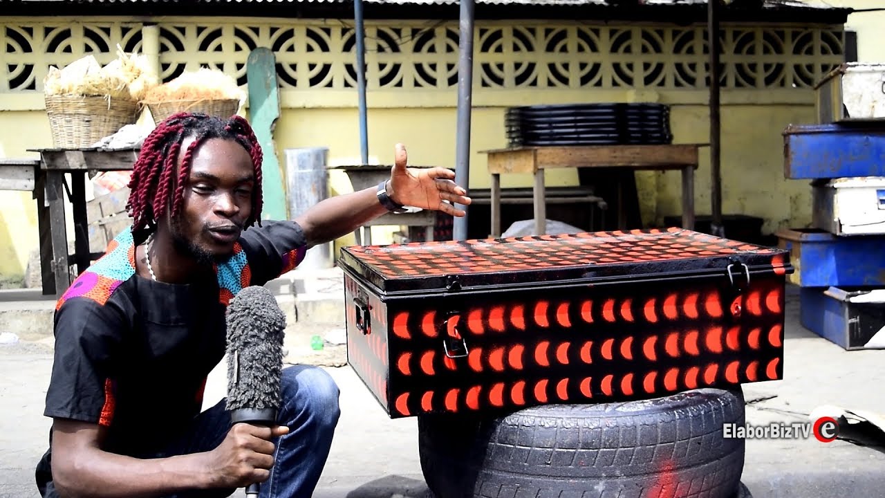 How Student's Boarding House Trunks are Made in Ghana - YouTube