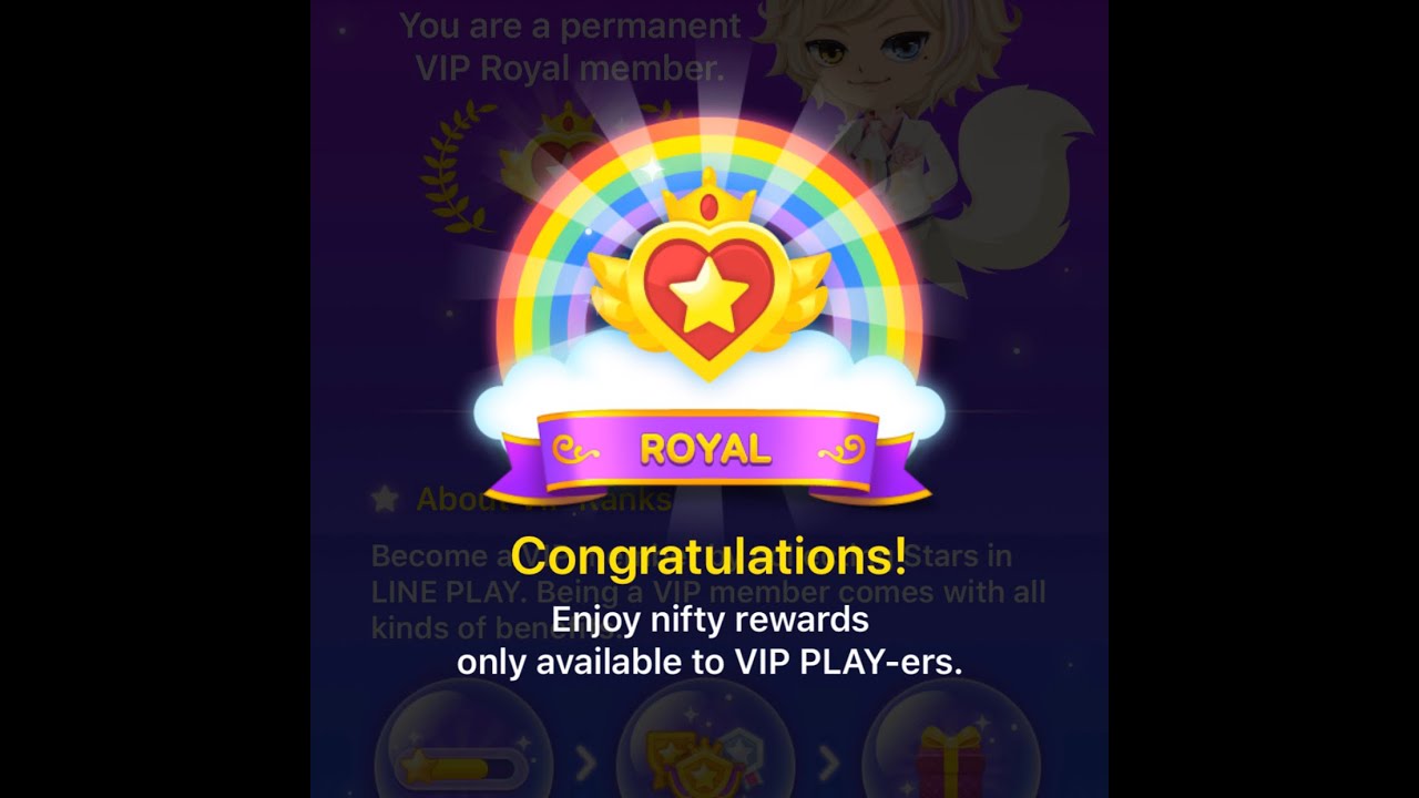 Becoming VIP Royal LINE PLAY Feb 2020 - YouTube