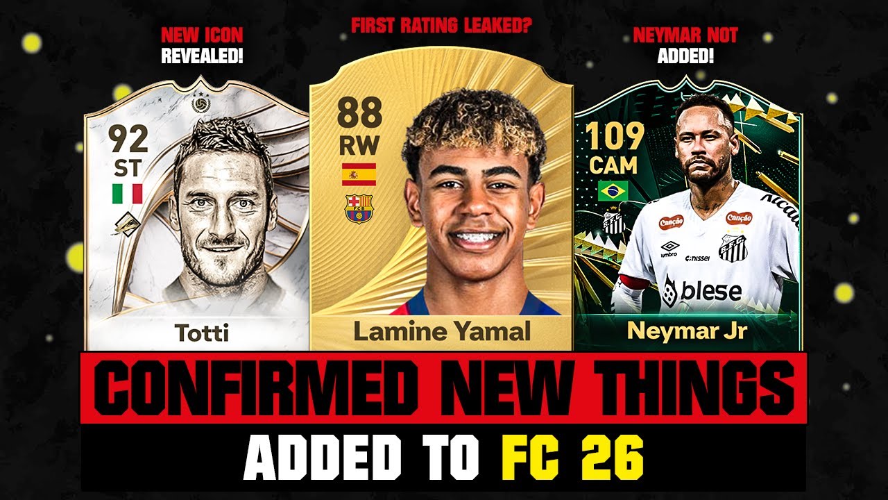 FIFA 26 | ALL NEW THINGS CONFIRMED IN EA FC 26! 🔥 - YouTube