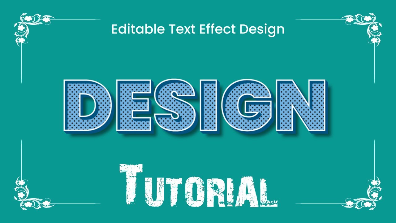 How To Create Editable Text Effect Design In Adobe Illustrator how-to-create-editable-text-effect-design-in-adobe-illustrator