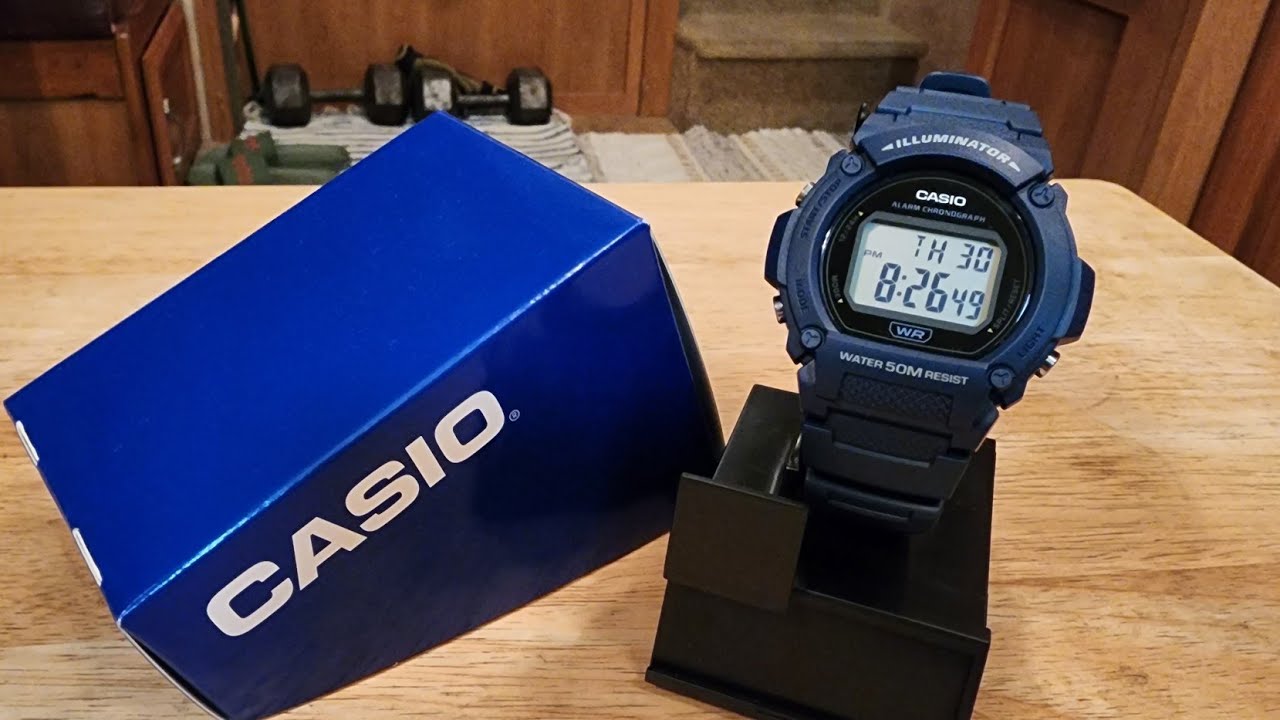 Casio Heavy duty watch ⌚️ W219h link in description - YouTube