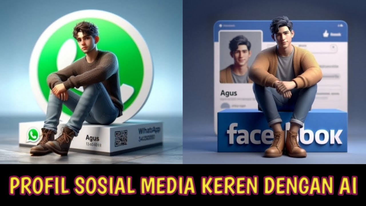 Cara Edit Foto Keren Untuk Profil Sosial Media Dengan AI Yang Lagi ...