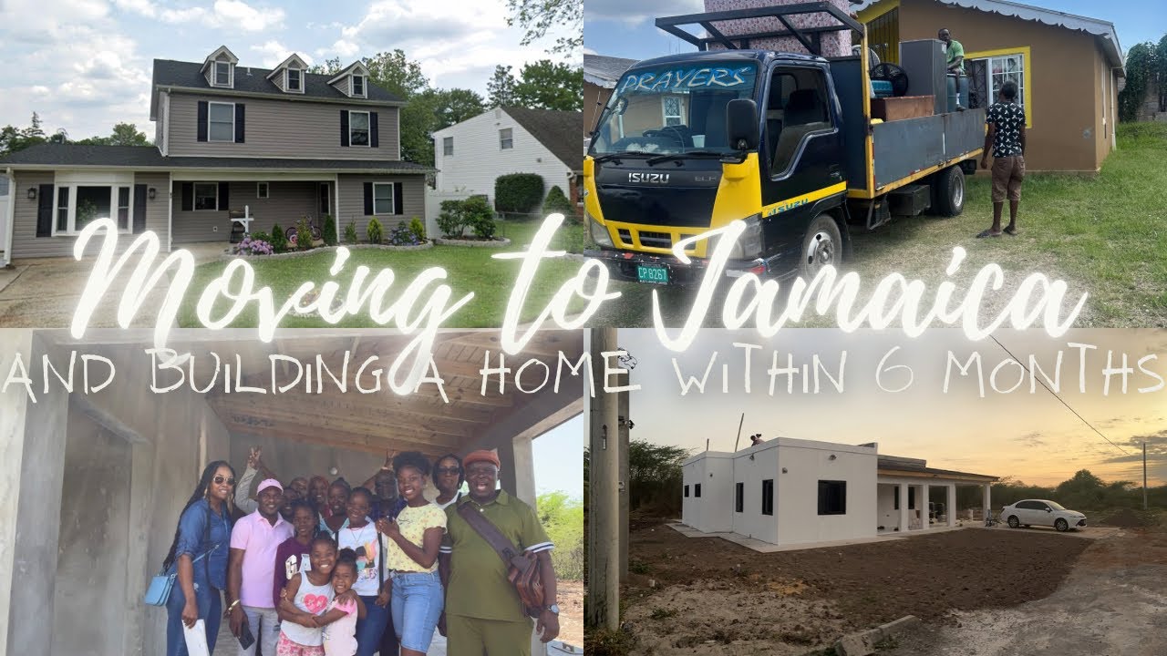 Moving to Jamaica and building our home within 6 Months - YouTube