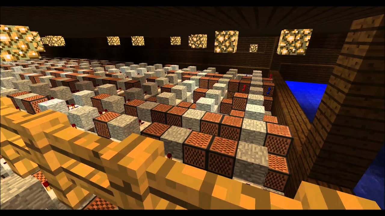 Minecraft Note Block Song #1 - Pirate of the caribbean theme He's a ...
