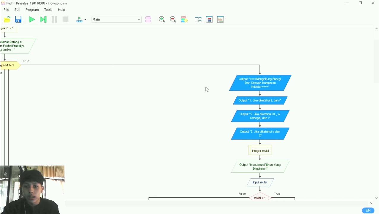Program C++ Kombinasi Perulangan, Percabangan, dan Array || Program Rumus Fisika dan Kimia - YouTube