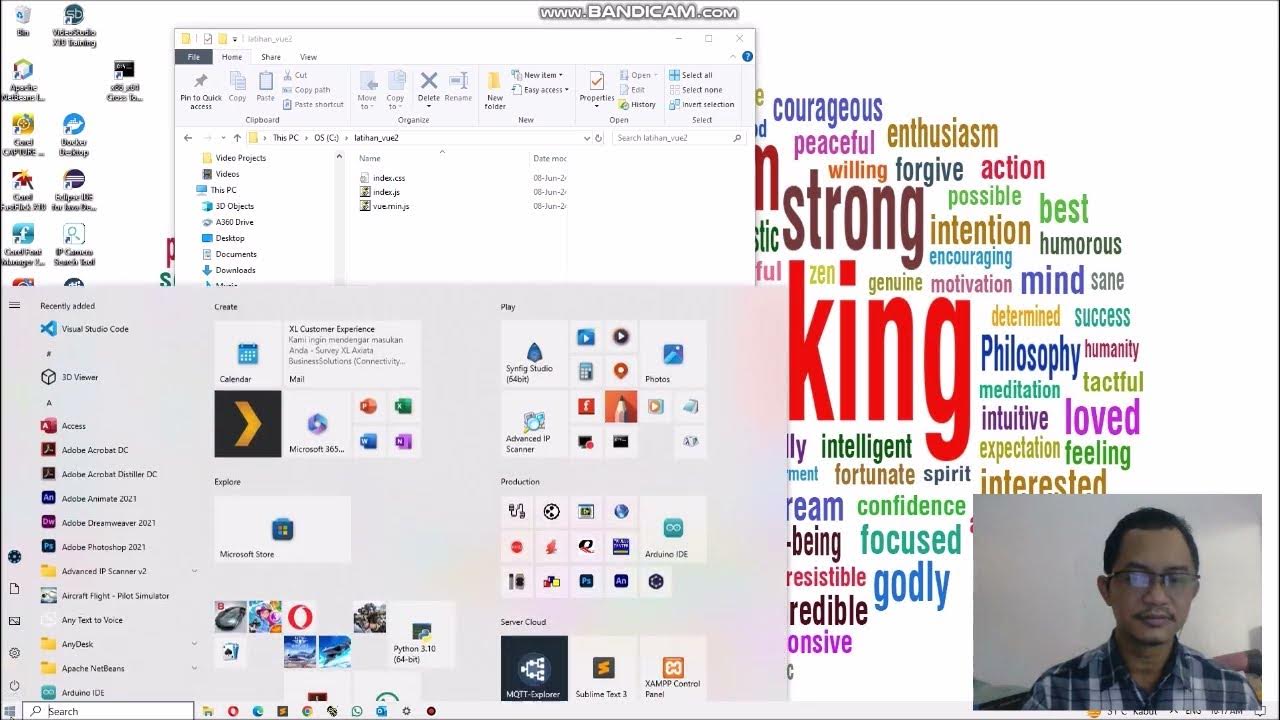 tugas 2 Pemrograman berbasis web bahasan dasar vuejs - YouTube