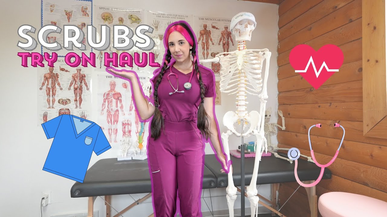 Scrubs Try-On Haul - YouTube