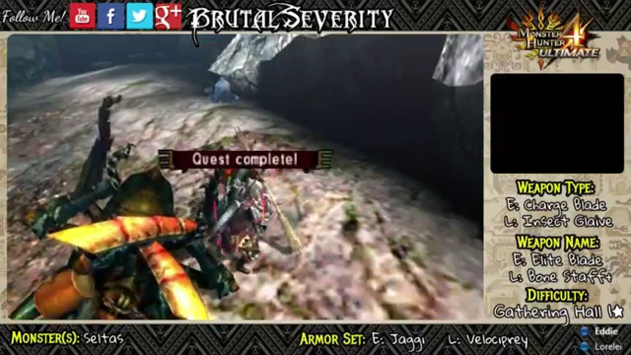 Let's Play: Monster Hunter 4 Ultimate (Online) - Part 8, 1★ Quest "Bug ...