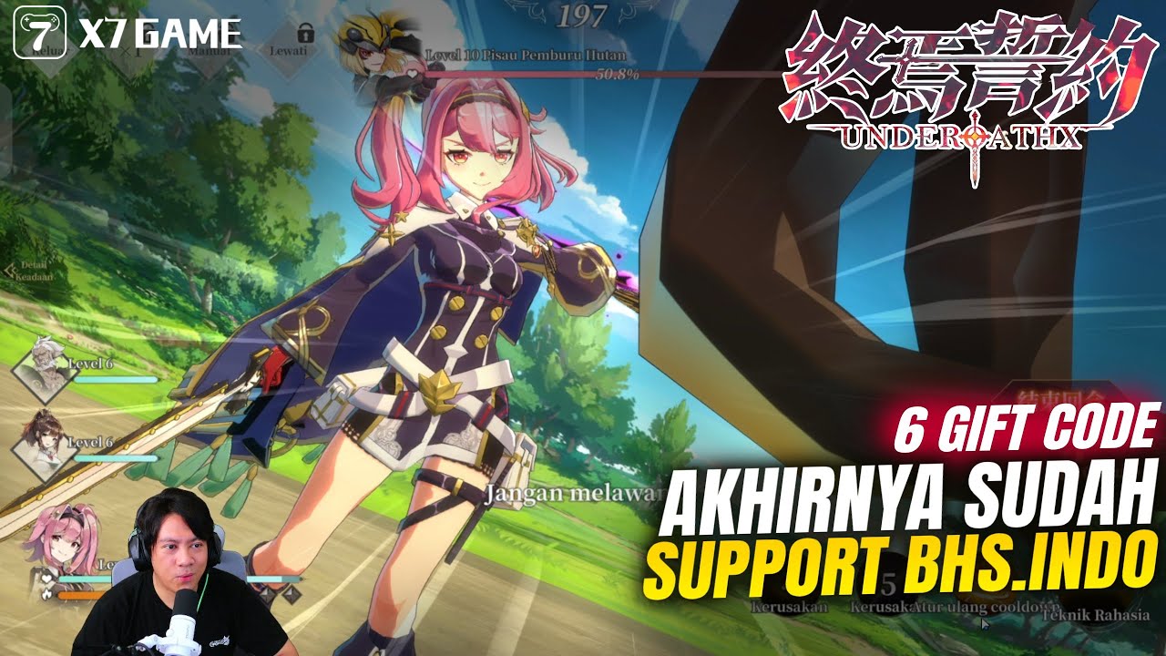 6 Gift Code! Akhirnya Support Bahasa Indonesia - Under Oath X x7game ...
