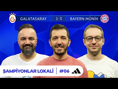 🔴 CANLI YAYIN | Galatasaray 1-3 Bayern Münih | A Grubu 3. Hafta | Şampiyonlar Lokali #6