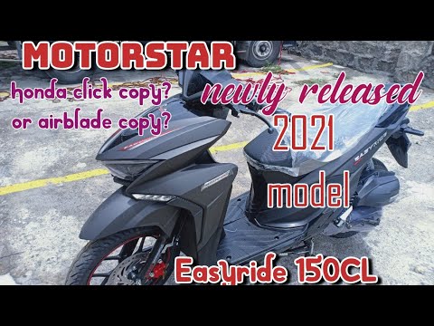 walk around Motorstar new 2021 model ( Easyride 150CL) honda click look ...
