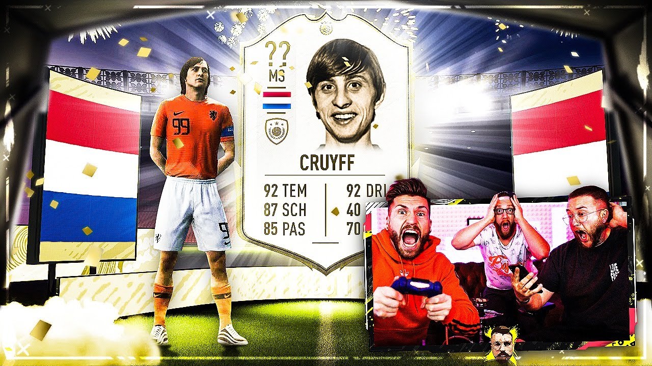 FIFA 20: OMG! CRUYFF ICON im PACK 🔥😱Bei ANRUF ICON 😂Unser BESTES Pack ...