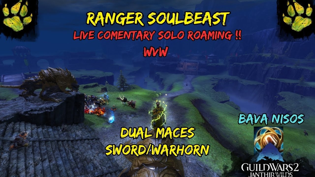 Gw2 WvW Solo Roaming Live Reactions! Ranger Soulbeast Power-Crit Build ...