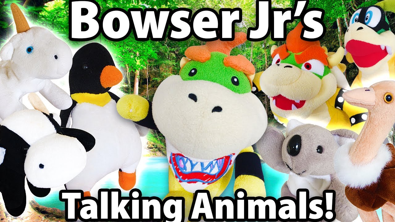 Crazy Mario Bros: Bowser Jr's Talking Animals! - YouTube
