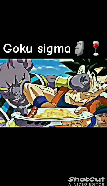 GOKU SIGMA 🗿🍷EDITED#goku #animeedite - YouTube