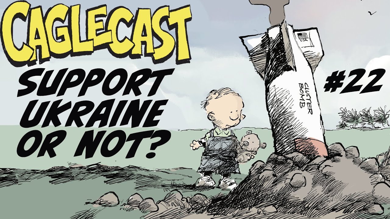 SUPPORT UKRAINE or NOT? Daryl Cagle Debates Cartoonist, Rivers on ...