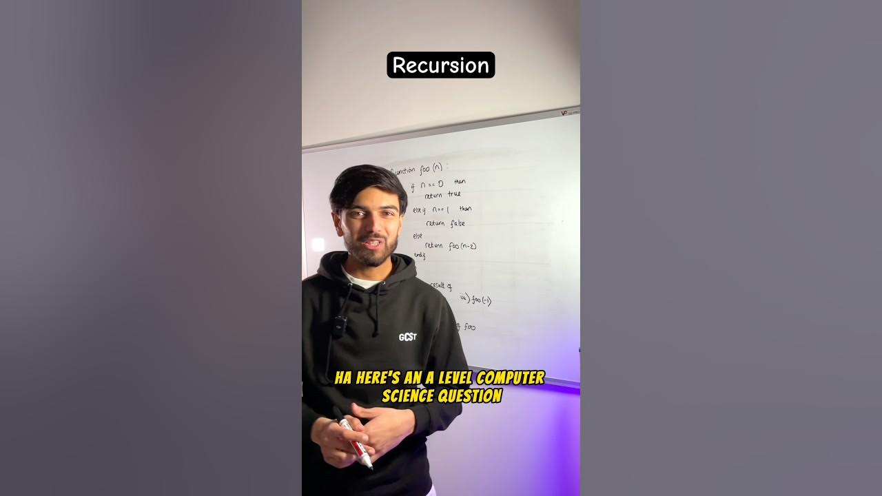 Recursion - A Level Computer Science #computerscience #alevelcomputerscience #alevel - YouTube