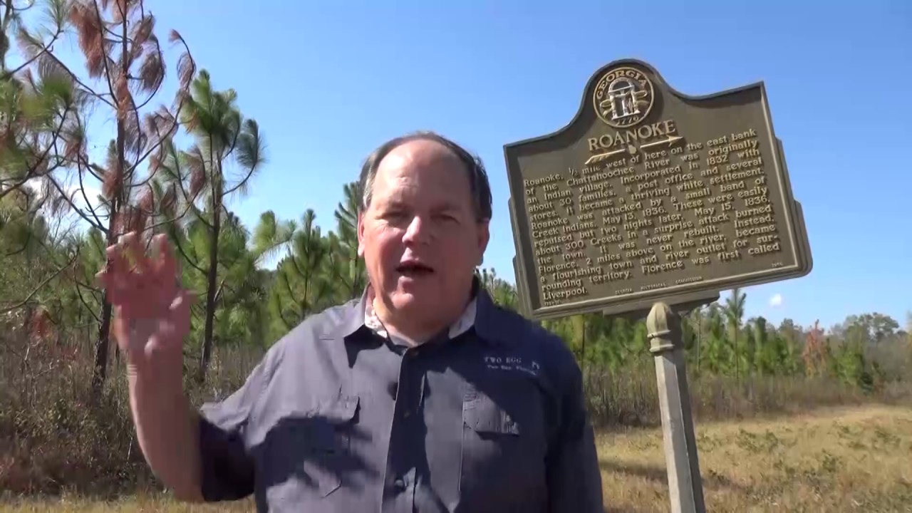 Creek Indian attack on Roanoke, Georgia - YouTube