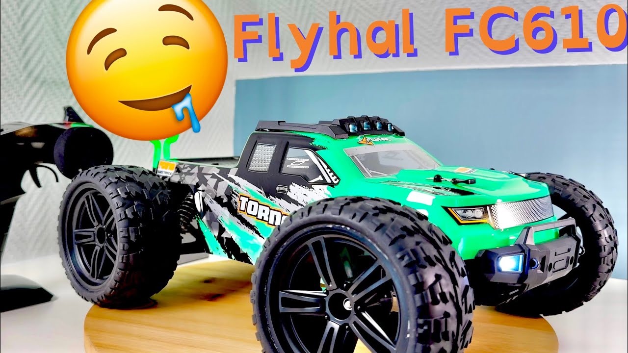Unboxing the cheap but awesome Flyhal FC610 basher RC truck! Kids ...