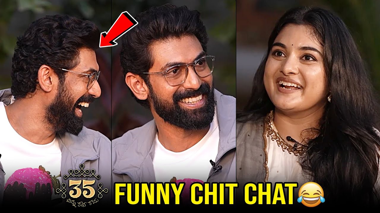 Rana Funny Chit Chat With 35 Chinna Katha Kaadu Movie Team | Nivetha Thomas | Priyadarshi |News ...