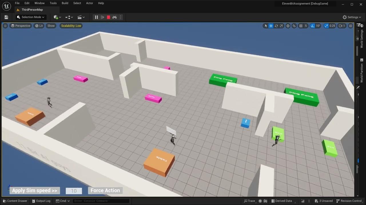 Needs-Based AI- UE4 - YouTube