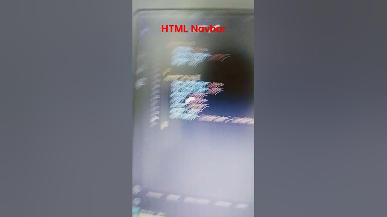 Html Navbar Button Css Tutorial Asmrcode Youtube