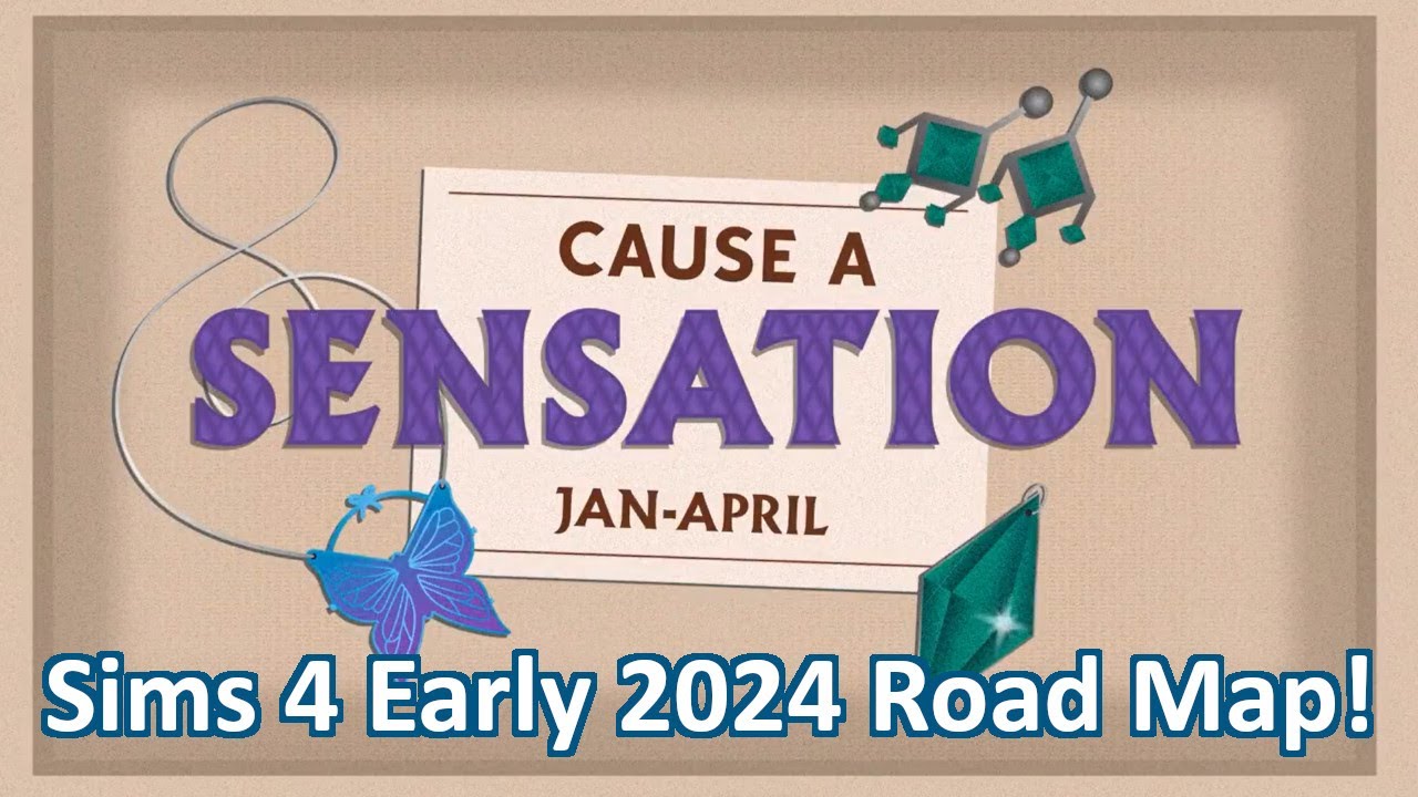 The Sims 4 Early 2024 Road Map - YouTube
