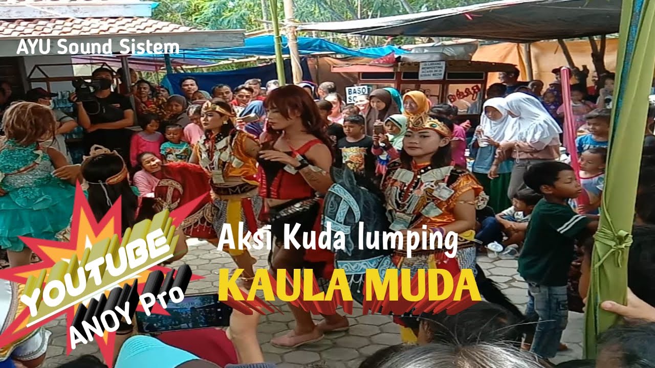 Aksi Kuda lumping Bandar Gincu Burok (Kaula muda ) live Sengon 7 ...