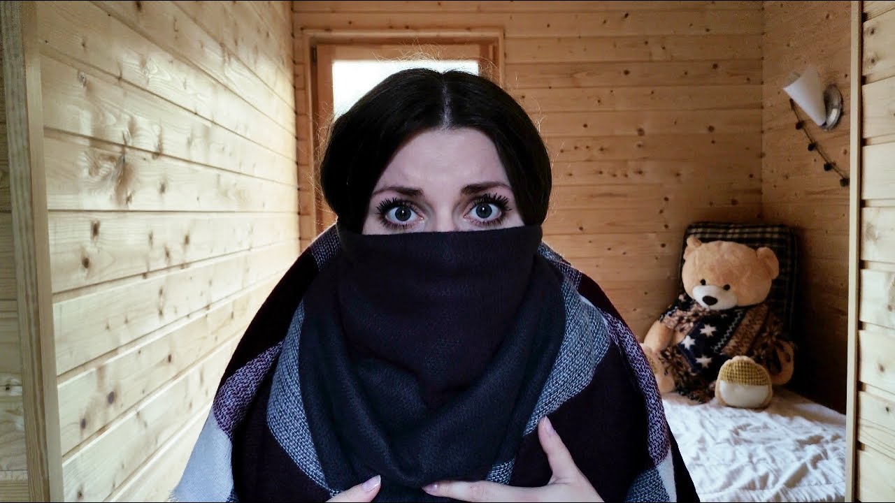 ASMR Scarf mask | Relaxing sound | Fabric sound | Face masking ...