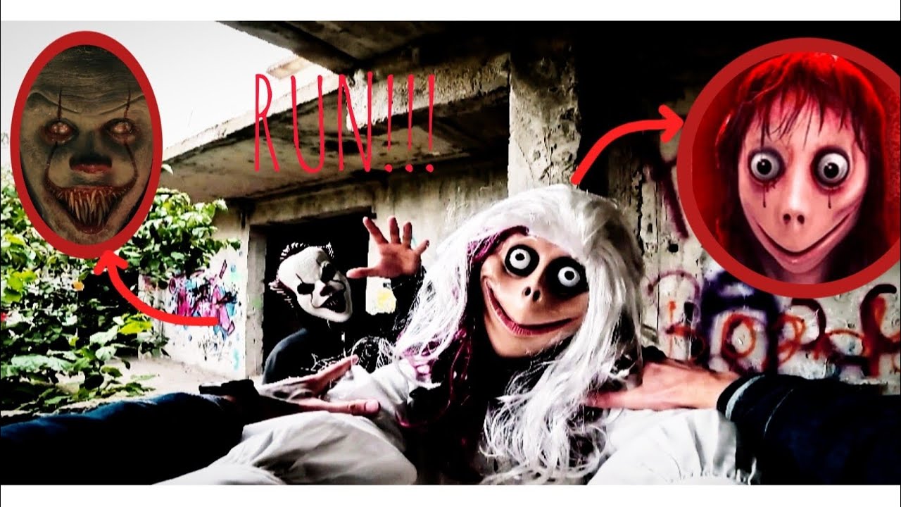 POV Parkour Escape from Pennywise and Momo – They Found Me! First part ...