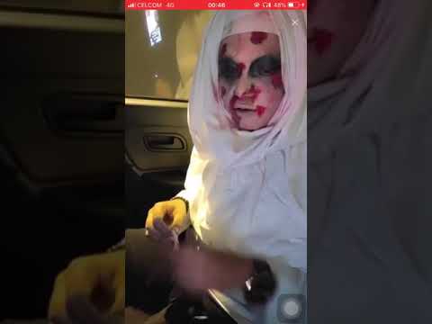 Bigo Live Prank!!! Pocong Order Kat Drive Thru
