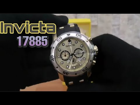 Reloj Invicta Pro Diver Modelo 17885 Color Dorado, Negro, manilla en ...