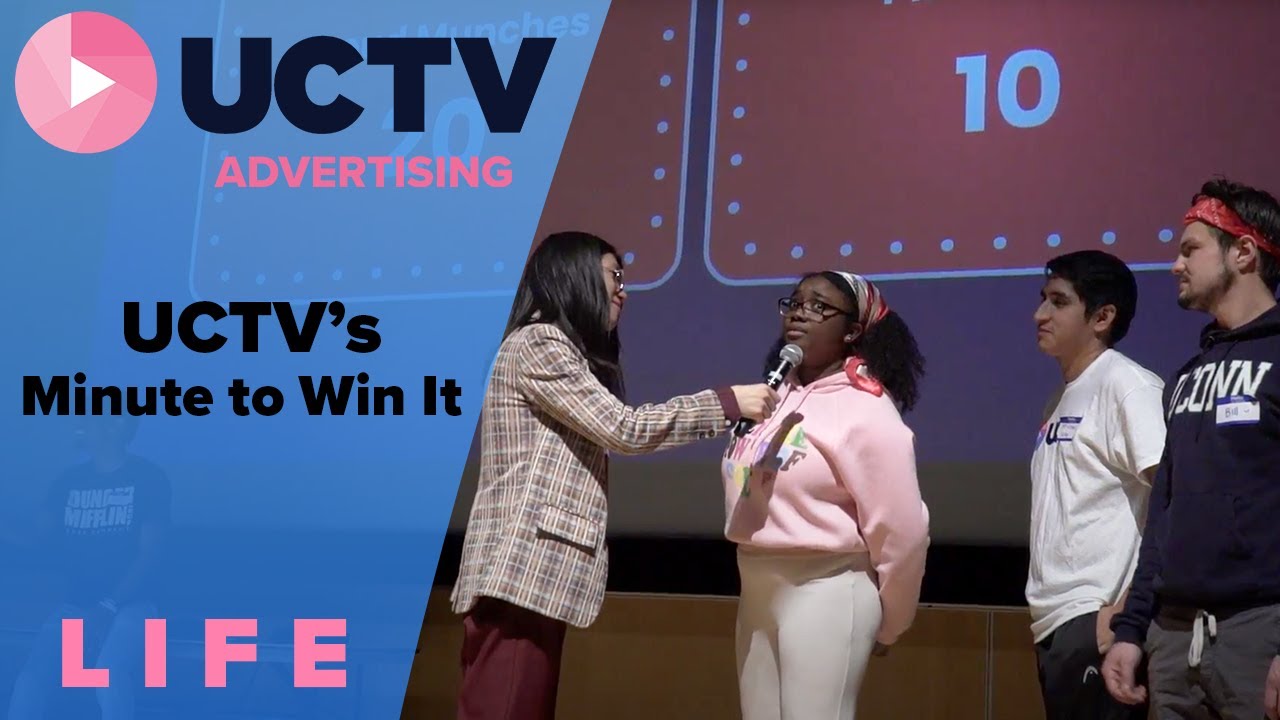 UCTV's Minute to Win It Game Show | LIFE - YouTube