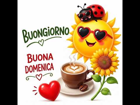 Buongiorno buona domenica