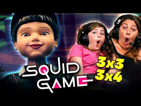 Squid Game 3x3 & 3x4 Reaction: THE ULTIMATE SACRIFICE!! | Mom & Daughter Reacts
