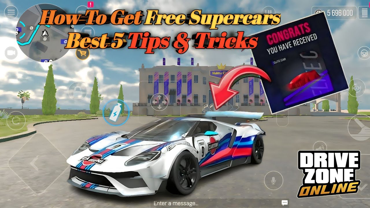 How To Get Free Supercars In Drive Zone Online | Best 5 Tips & Tricks ...