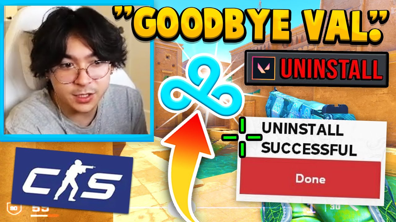 "TENZ QUITS VALORANT TO PLAY CS AGAIN..!?" 😳 - TenZera Meets & Carries ...
