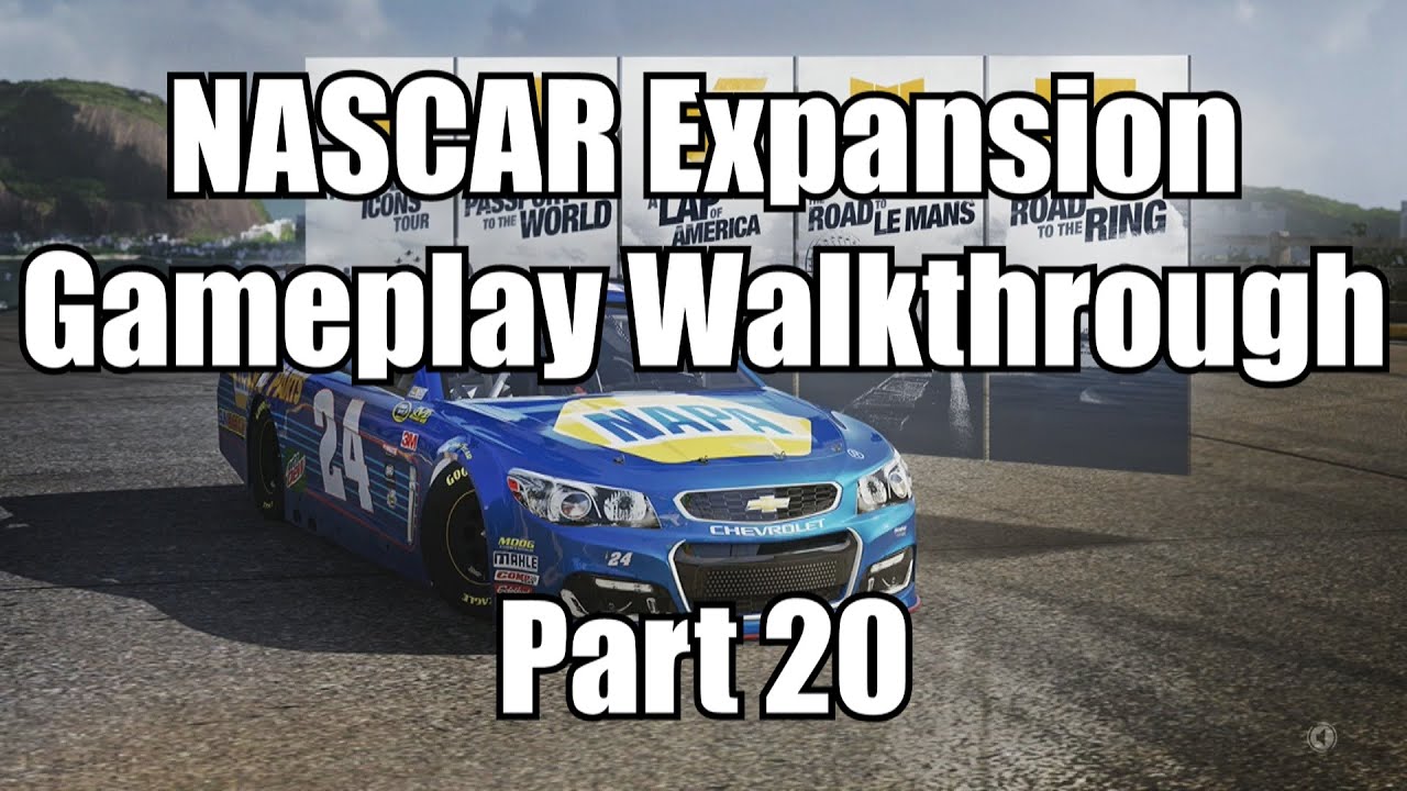 Forza 6 - NASCAR Expansion Gameplay Walkthrough - Part 20 - YouTube