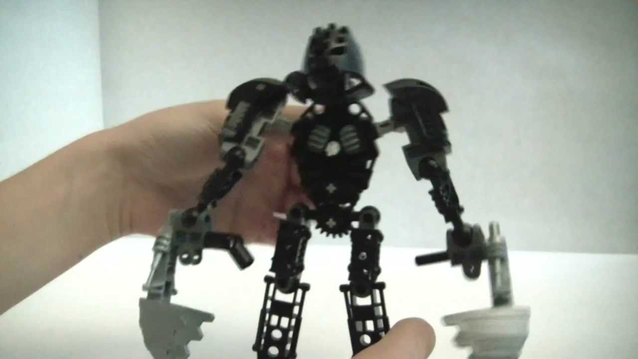 Lego Bionicle Toa Whenua 8603 Lego Review - YouTube