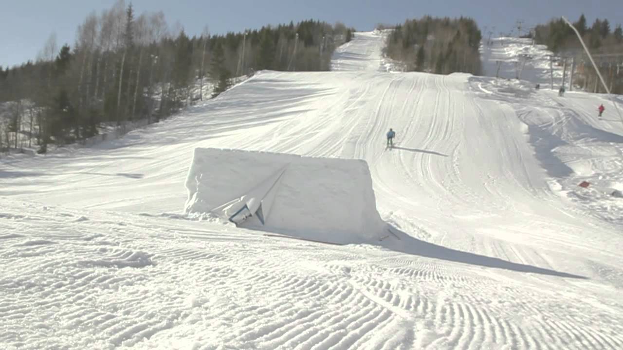 Two sunny days in Svarstad skisenter - YouTube
