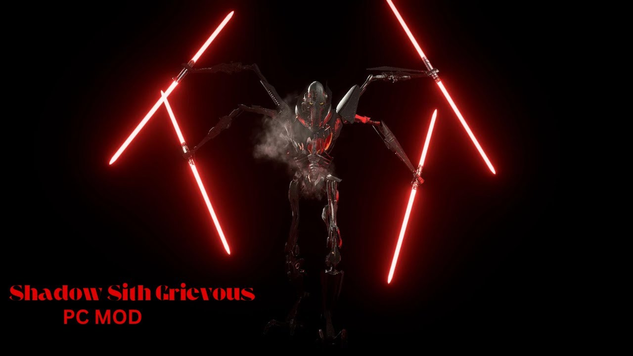 Shadow Sith Grievous PC MOD | Star Wars Battlefront II (2017) - YouTube